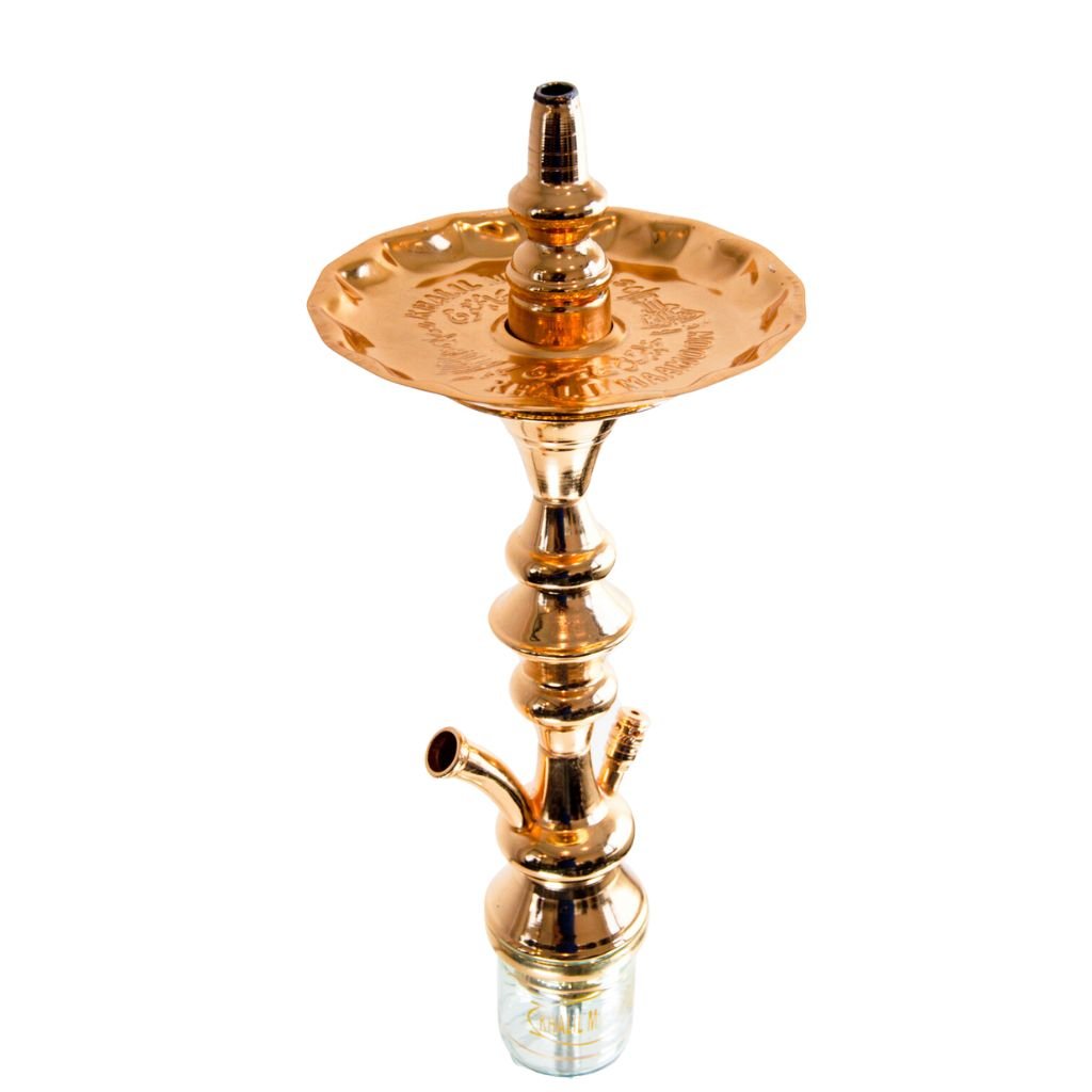Khalil Mamoon Bals Sherif Gold Shisha - Authentic Egyptian Hookah – The ...