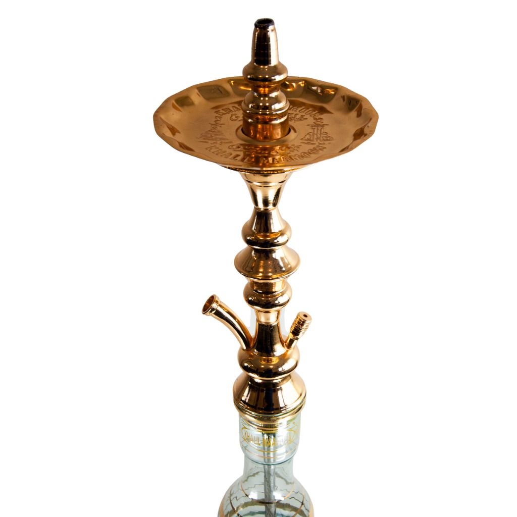 Khalil Mamoon Bals Sherif Gold Shisha - Authentic Egyptian Hookah – The ...